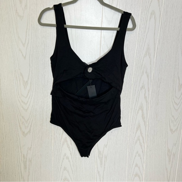 Lost Ink | Tops | Lost Ink London Cut Out Black Bodysuit New With Tags ...